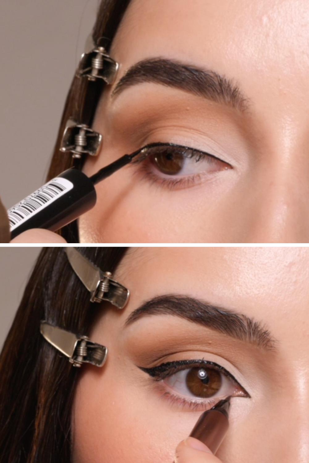 How I Apply Inner and Outer Corner Winged Eyeliner - AshleyKaylaMakeup