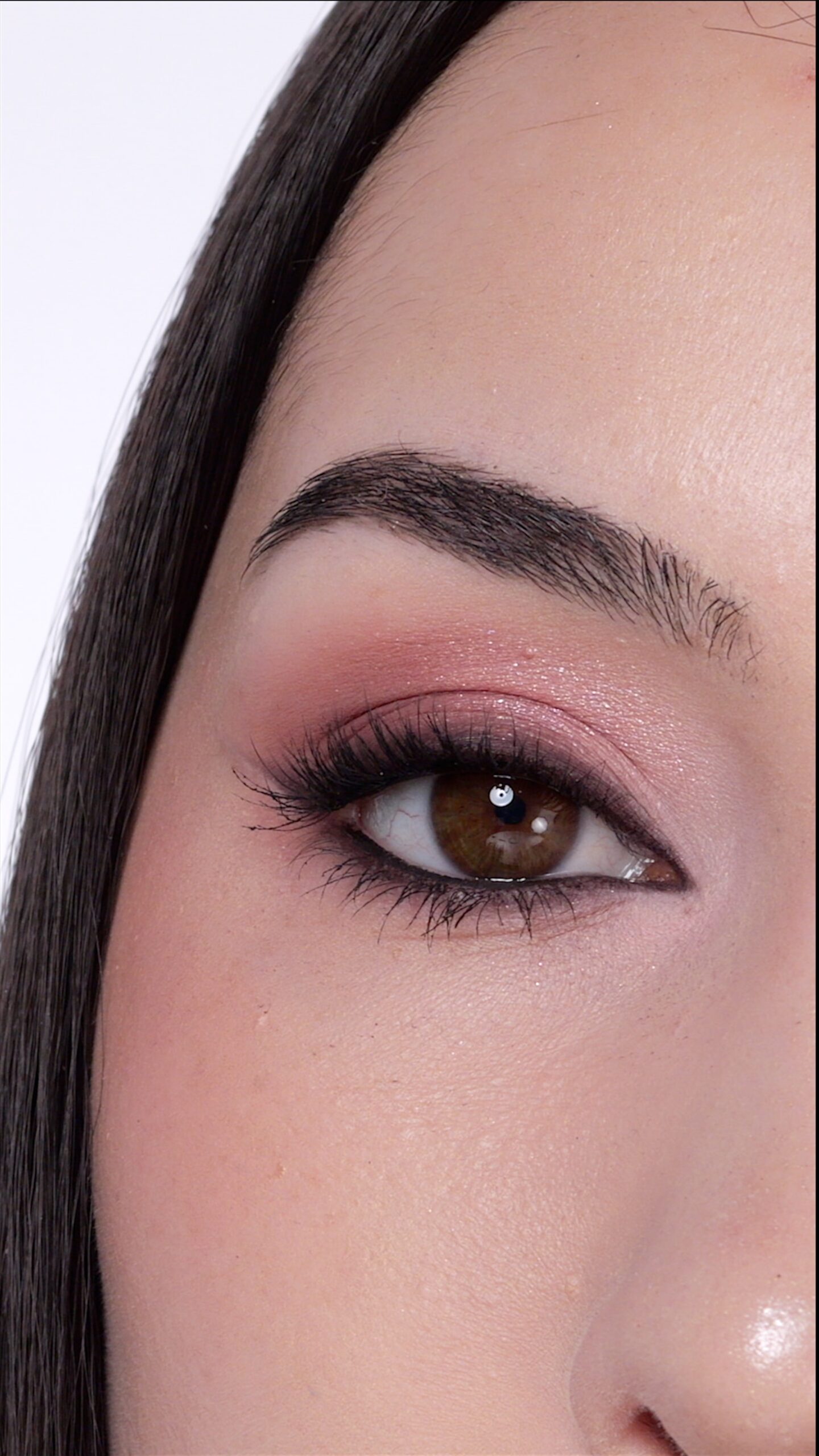 Smokey Rose Eyeshadow Tutorial with Morphe Rose Frequency